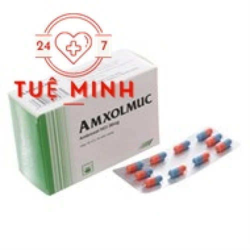 Amxolmuc - Thuốc giúp long đờm, tiêu nhầy hiệu quả