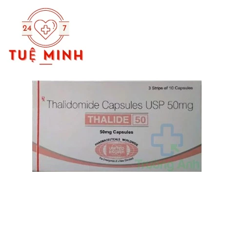 Thalide 50 - Thuốc điều trị đa u tủy xương hiệu quả của Ấn Độ