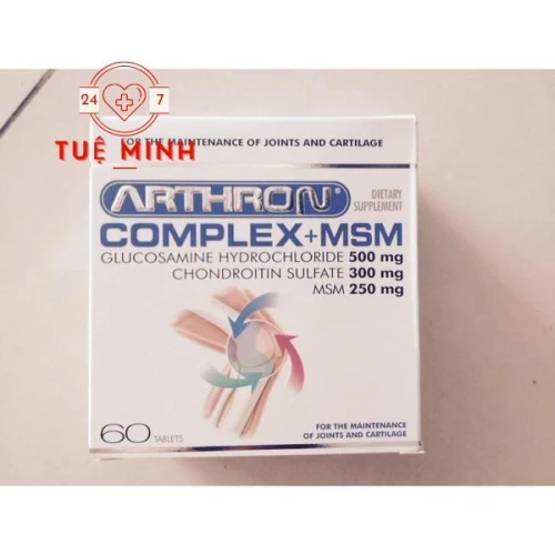 Arthron complex msm chính hãng bán tại nhà thuốc Tuệ Minh