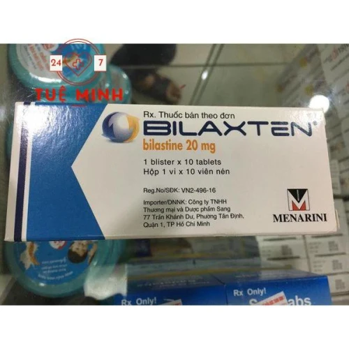 Bilaxten 20mg chính hãng bán tại nhà thuốc Tuệ Minh