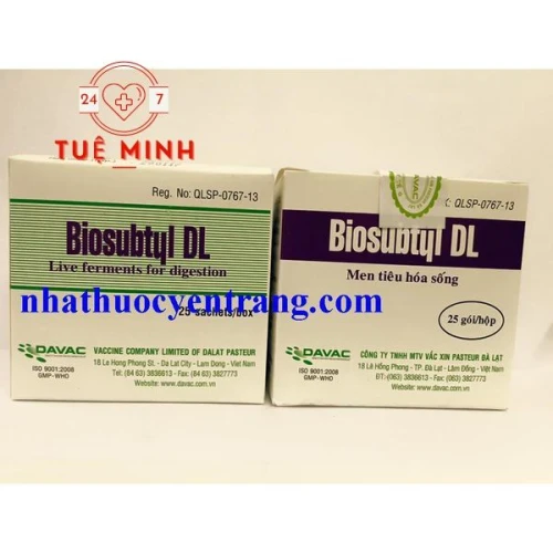Biosubtyl dl chính hãng bán tại nhà thuốc Tuệ Minh