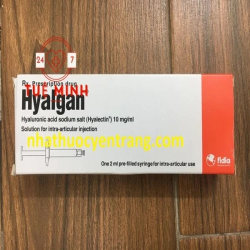 Hyalgan 10mg/ml chính hãng bán tại nhà thuốc Tuệ Minh