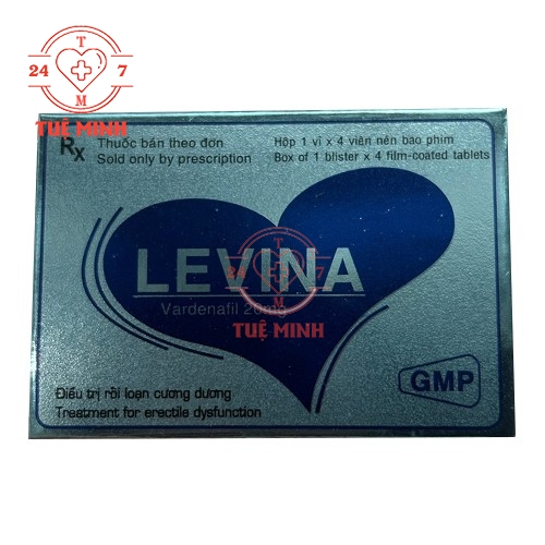 Levina 20mg chính hãng bán tại nhà thuốc Tuệ Minh