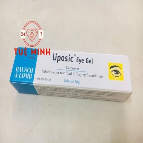 Liposic eye gel chính hãng bán tại nhà thuốc Tuệ Minh