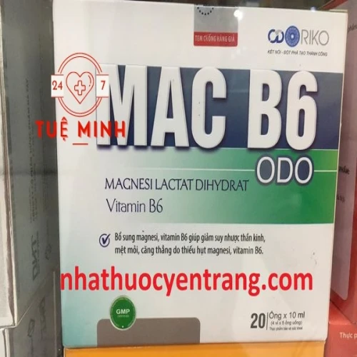 Mac b6 chính hãng bán tại nhà thuốc Tuệ Minh