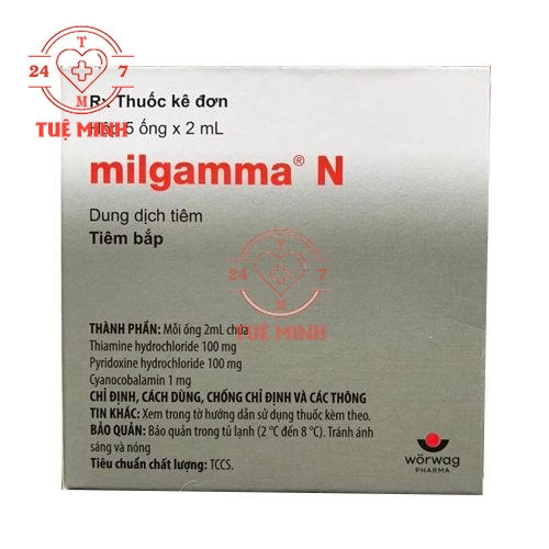 Milgamma n chính hãng bán tại nhà thuốc Tuệ Minh