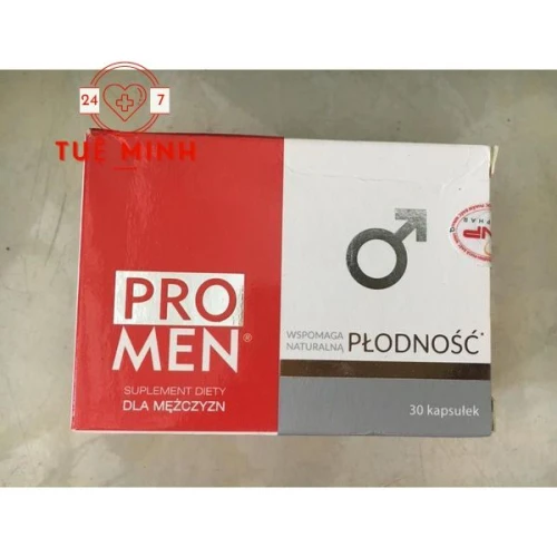 Pro men chính hãng bán tại nhà thuốc Tuệ Minh