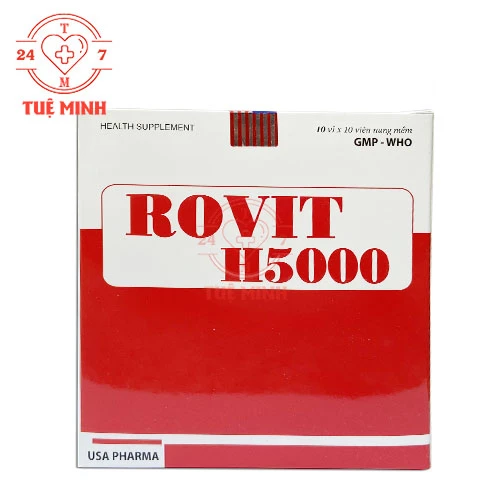 Rovit h5000 USA Pharma - Bổ sung vitamin nhóm B hiệu quả