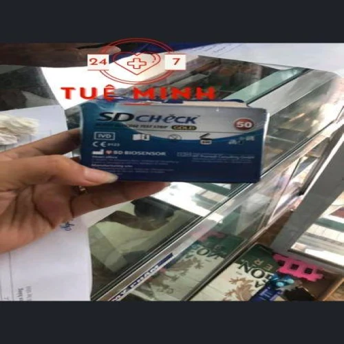 Sd check chính hãng bán tại nhà thuốc Tuệ Minh