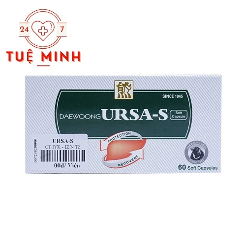 Ursa S - Thuốc hỗ trợ tăng cường chức năng gan hiệu quả