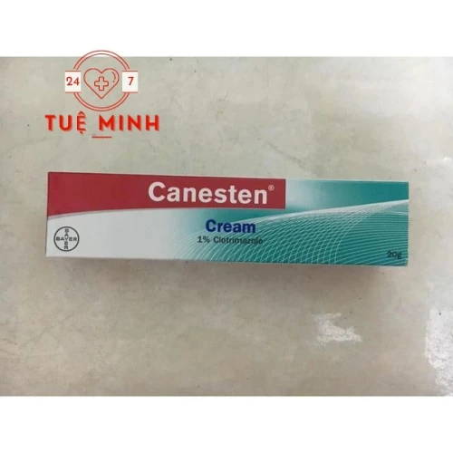 Canesten cream 20g chính hãng bán tại nhà thuốc Tuệ Minh