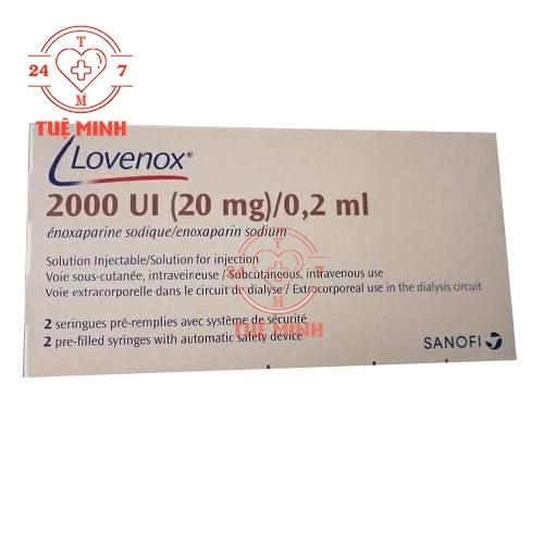 Lovenox 2000 iu chính hãng bán tại nhà thuốc Tuệ Minh