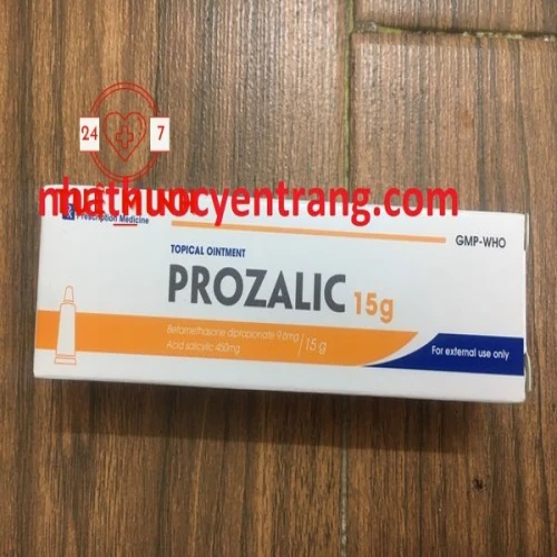 Prozalic 15g chính hãng bán tại nhà thuốc Tuệ Minh