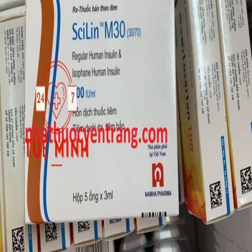 Scilin m30 (30/70) 100 iu/ml chính hãng bán tại nhà thuốc Tuệ Minh
